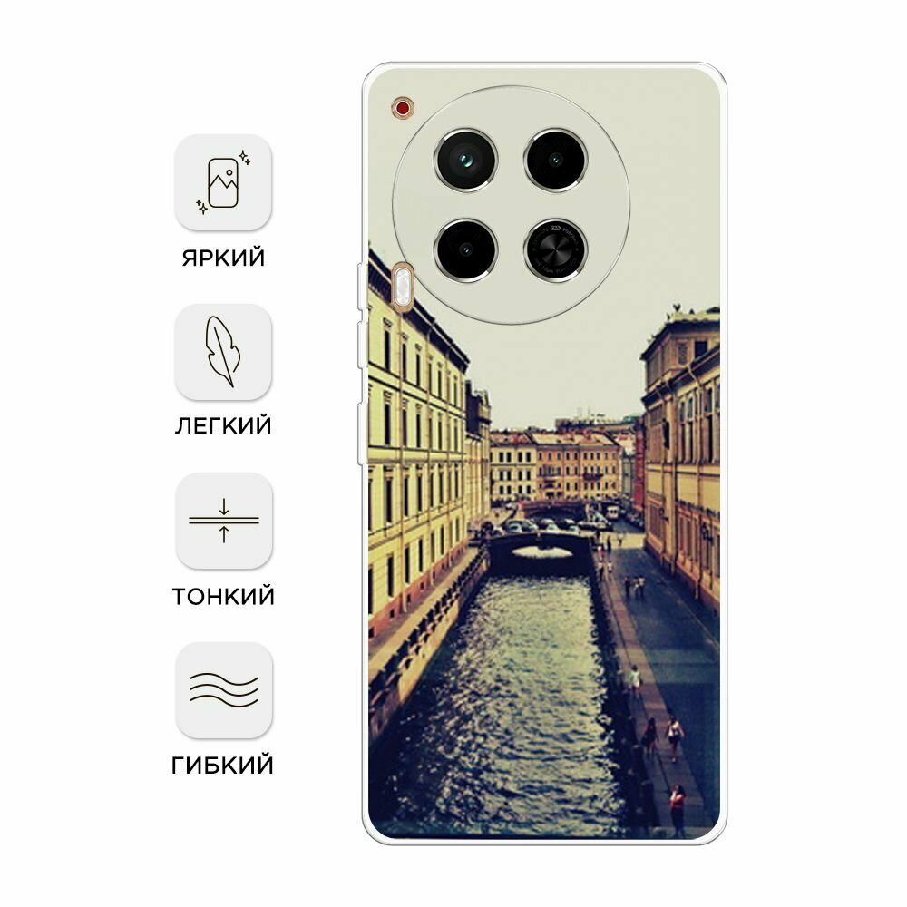 Чехол на Tecno Camon 30 4G / Текно Камон 30 4G с принтом "Санкт-Петербург" — фото 1