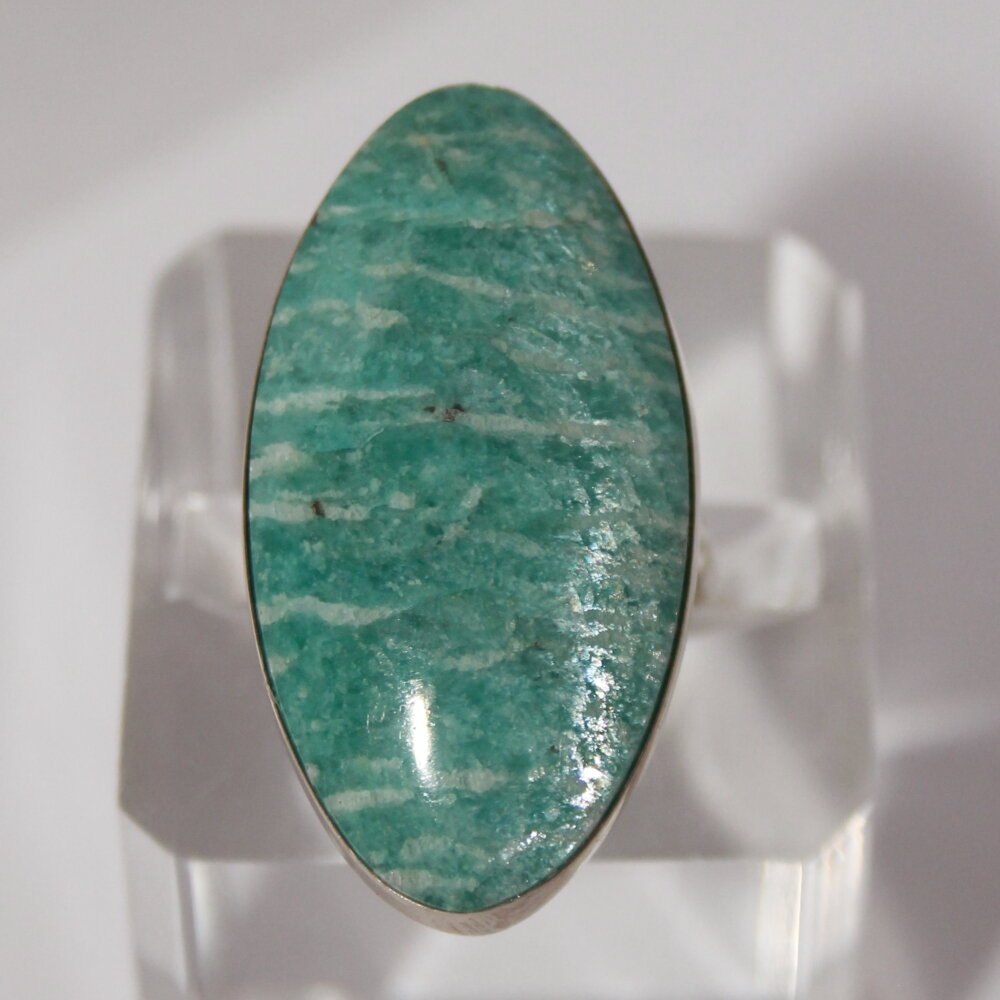 Кольцо-кулон, амазонит