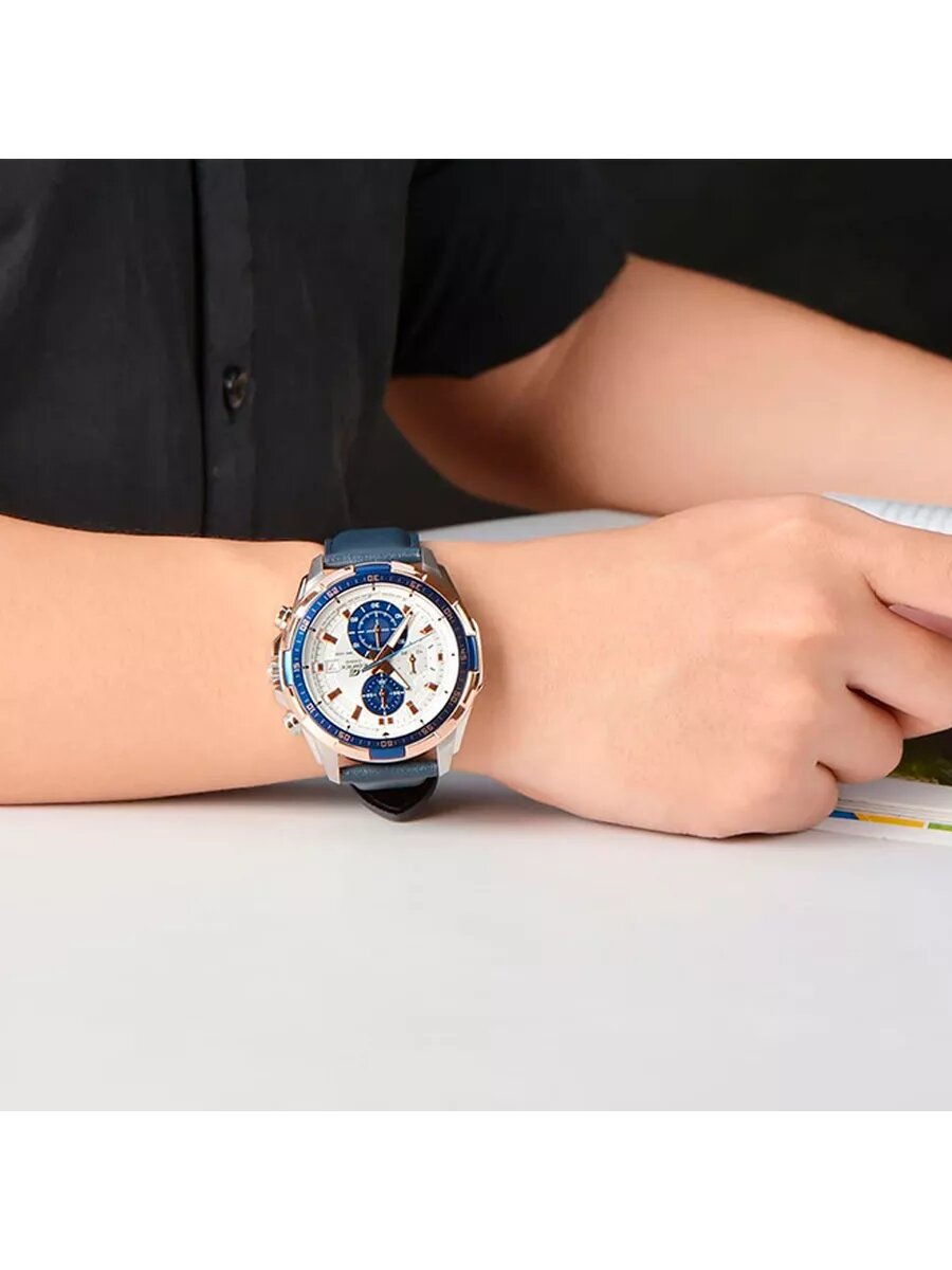 Наручные часы CASIO Edifice, синий — фото 1