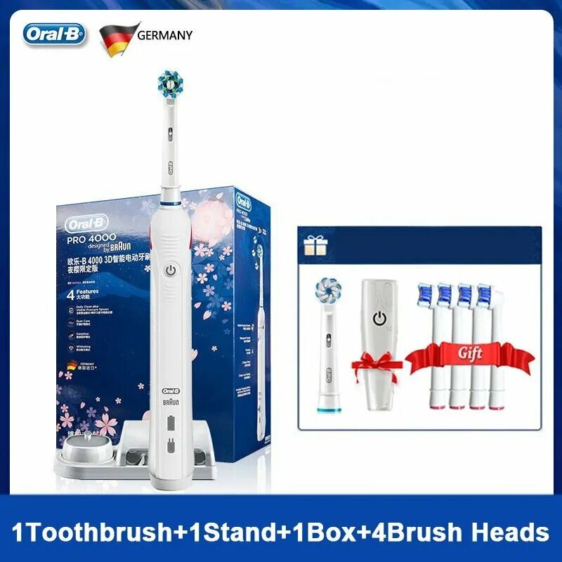 Oral-B Электрическая зубная щетка Pro4000