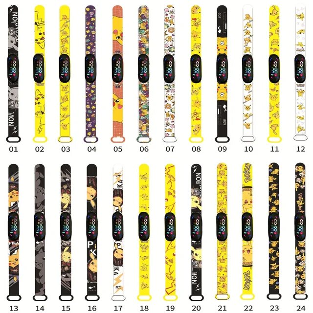 Браслет с изображением Микки и Минни Маус из мультфильма «Холодное сердце» с Дональдом Даком и светодиодными сенсорными часами для детей и школьников, спортивные электронные часы с мультяшным принтом, подарочная игрушка