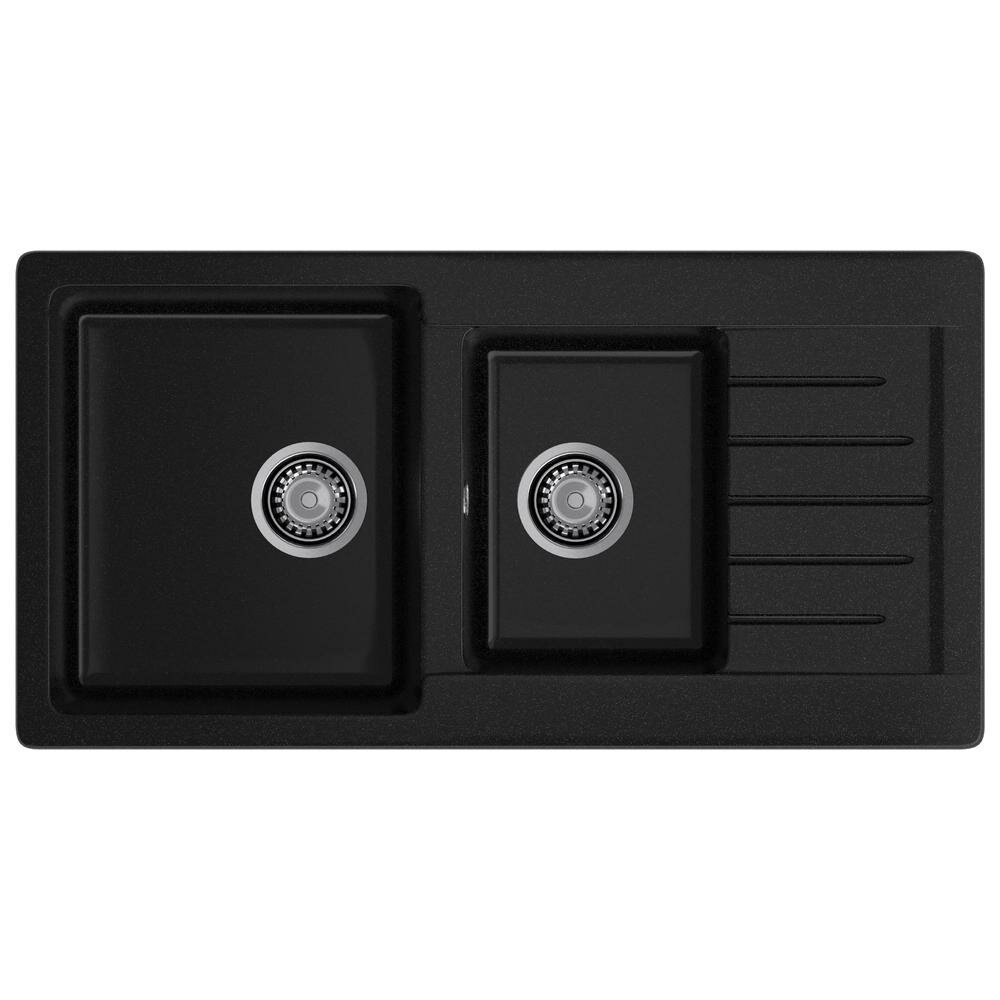 Кухонная мойка GranFest PRACTIK 980KL, черный