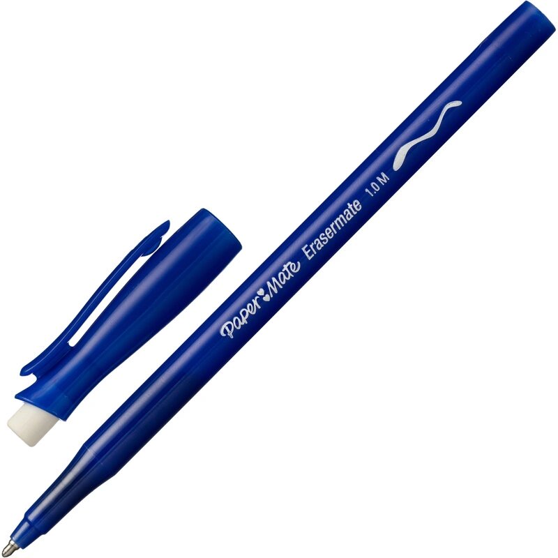 Ручка шариковая PAPER MATE 2109256/ S0190823 стир. Replay син, лин.0,8, шар1,0