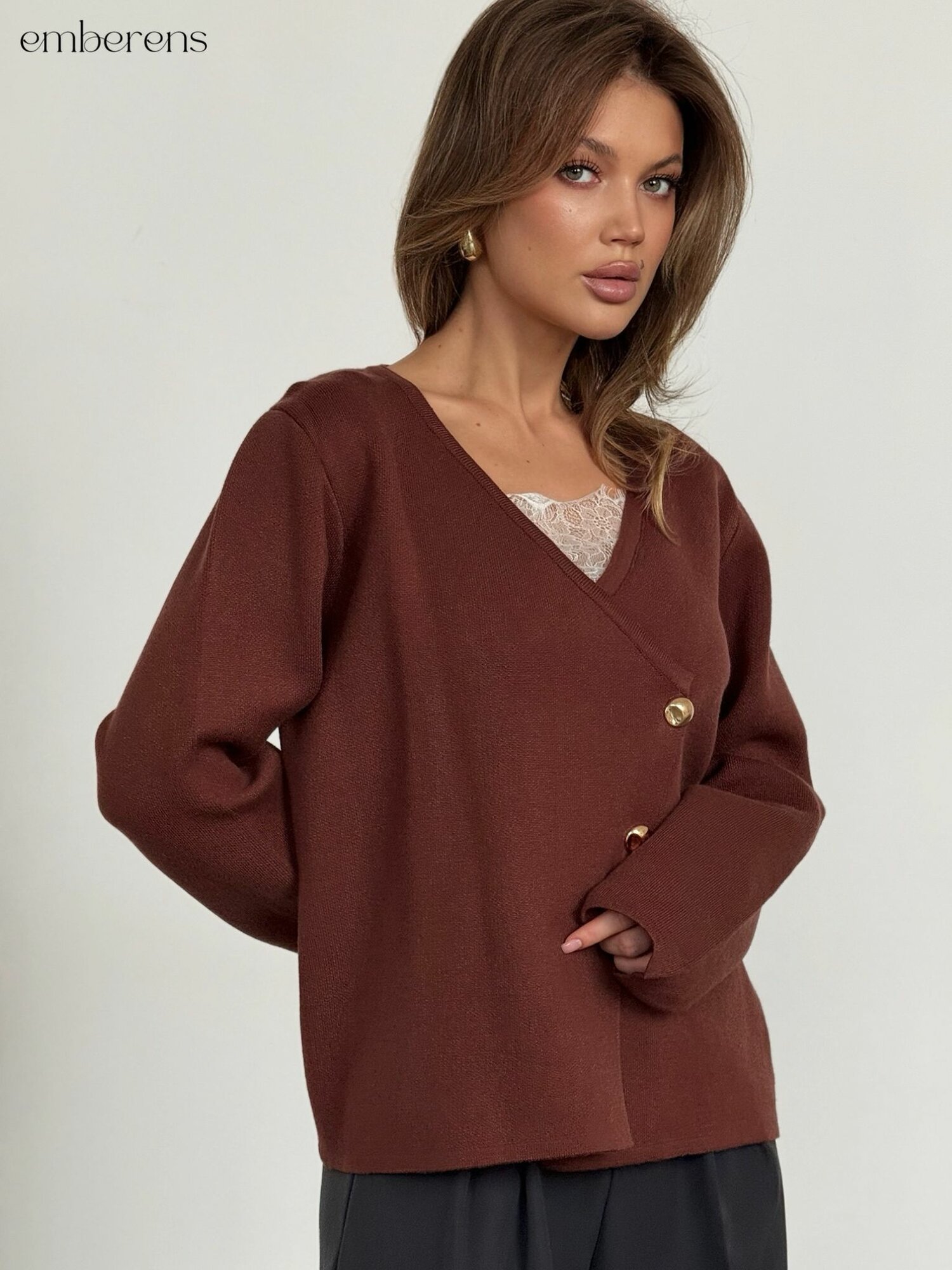 Кардиган Осень-зима 2025