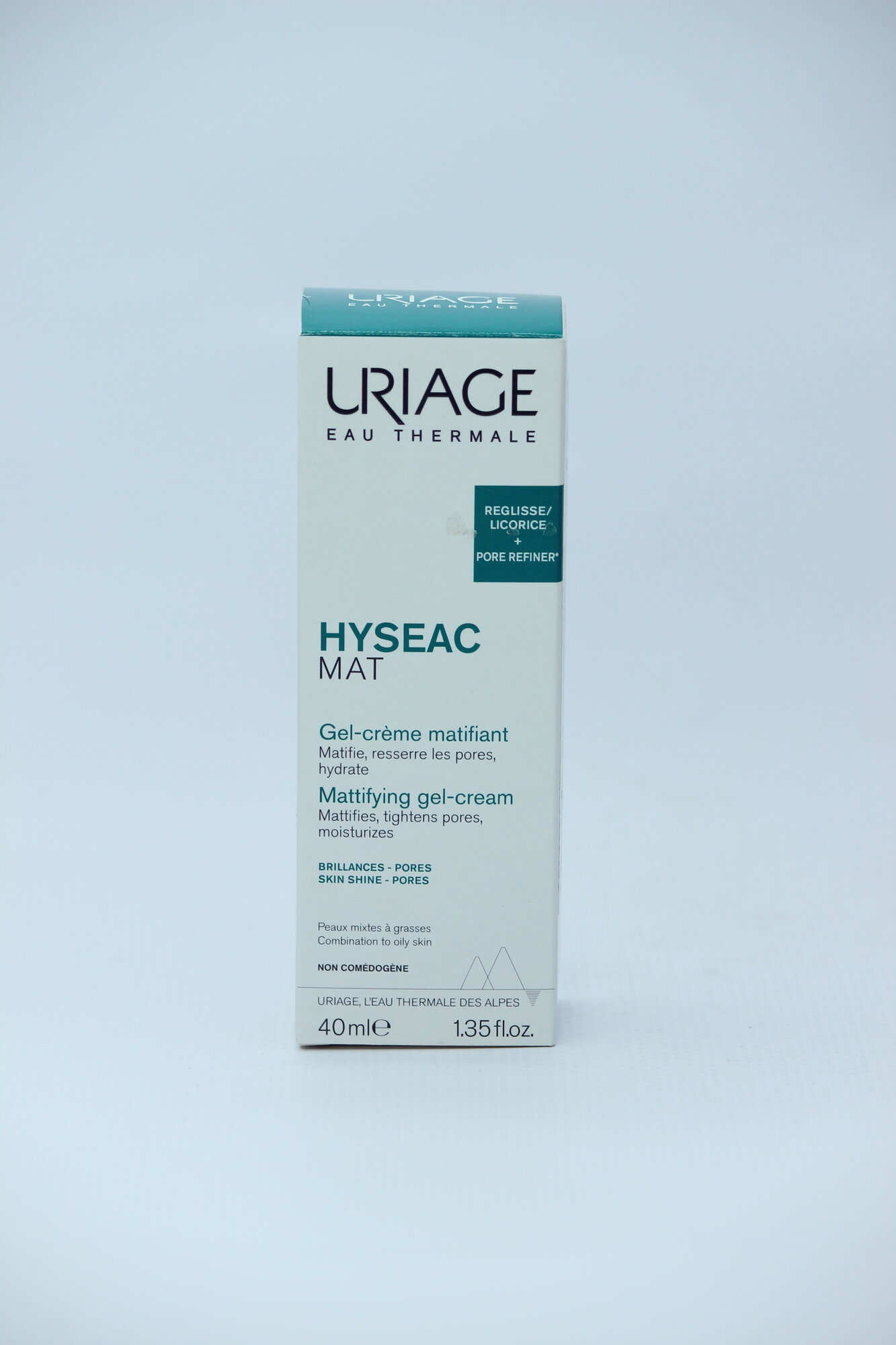 URIAGE, Hyseac MAT, Гель-Крем матирующий для жирной и комбинированной кожи, 40мл