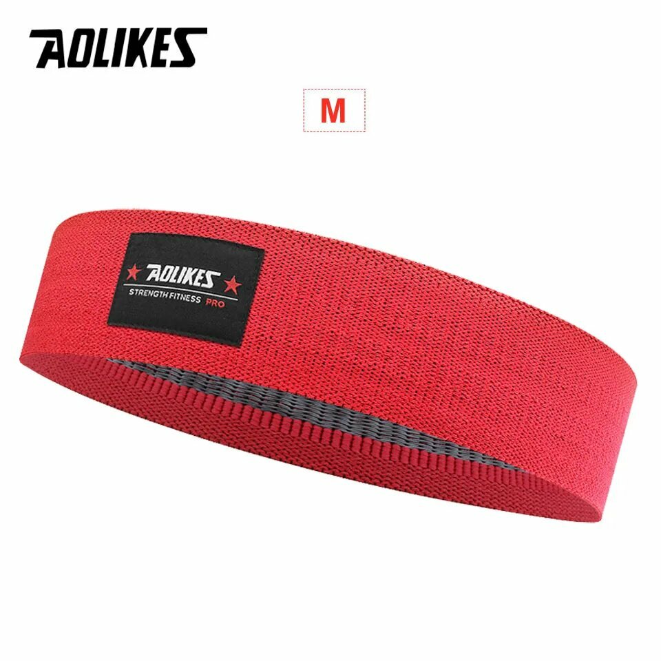 AOLIKES Эспандер для ног и ягодиц Красный, Red M