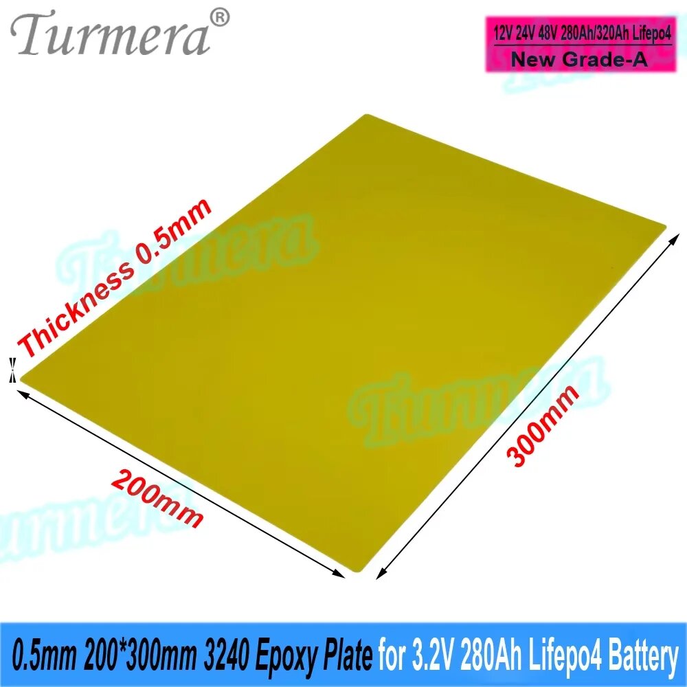 Эпоксидная пластина Turmera 200x300mm, 3шт