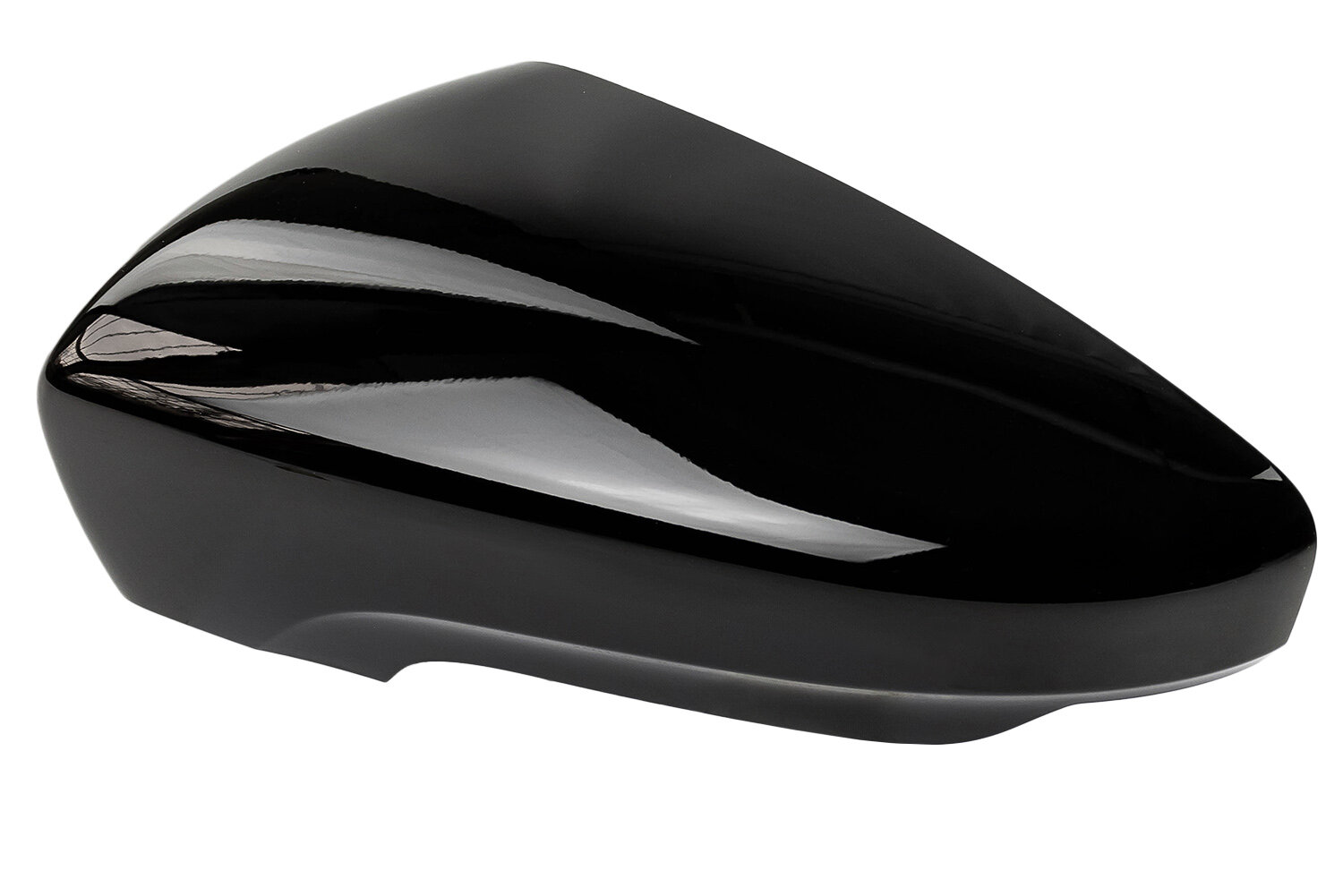 Накладка левого зеркала образца от 2014 г. под повторитель поворотника, цвет Пантера (672) на Лада Гранта, Гранта FL