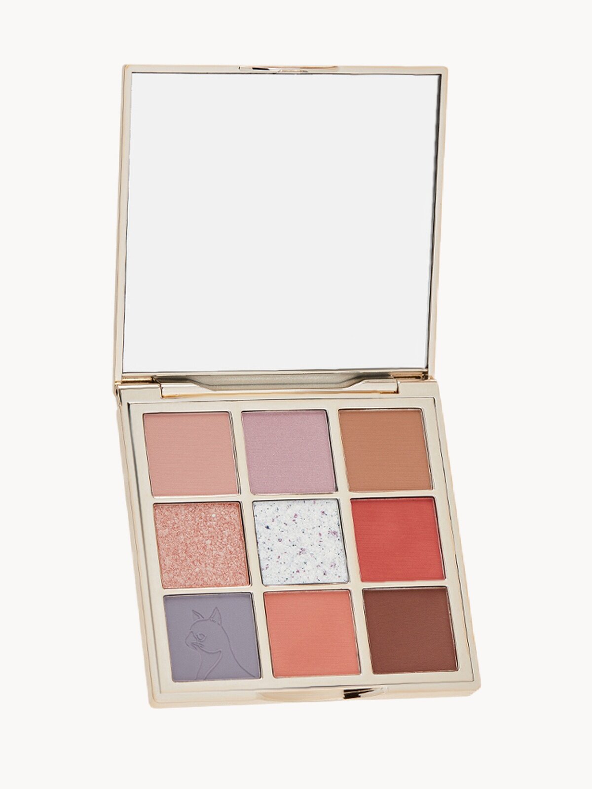 Тени CATKIN C12 для век, 9 оттенков, твёрдые, стойкие, матовые и шиммерные