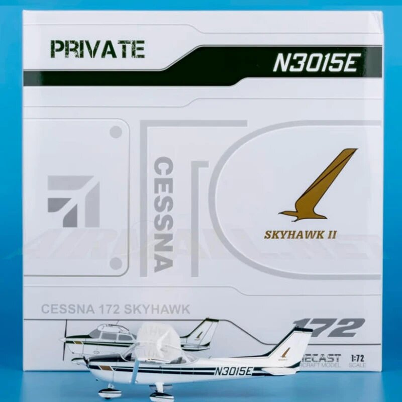 JC Wings Cessna 172 Skyhawk II модель самолета из сплава