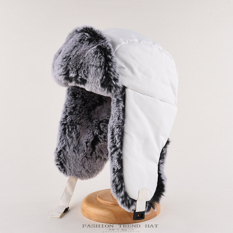 Lei Feng шляпа мужская северо-восточная уличная велосипедная зимняя бархатная утолщенная защита ушей плюшевая теплая хлопковая шапка женская трансграничная внешняя торговля
