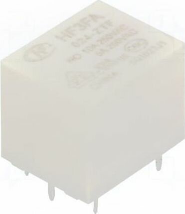 Реле электромагнитное HONGFA HF3FA/024-ZTF, SPDT, Uобмотки: 24ВDC, 10A/277ВAC, 1шт