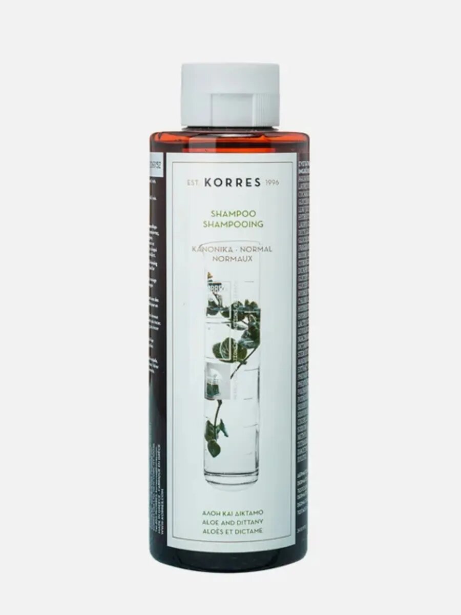 Шампунь KORRES aloe & dittany shampoo