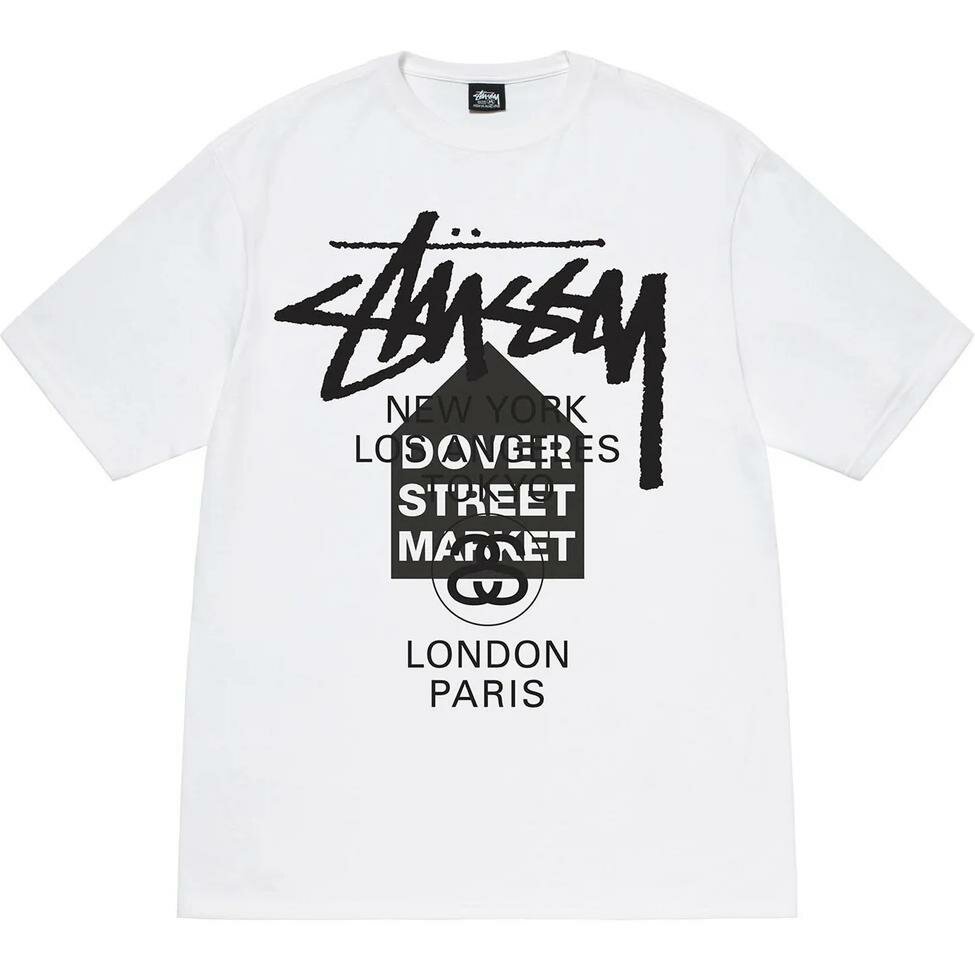 Футболка Stussy X Dover Street Market
