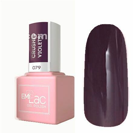 Гель-лак E. MiLac № 079 Сухие фиалки, 9 мл