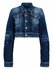 Куртка джинсовая DSQUARED2, размер 42, голубой