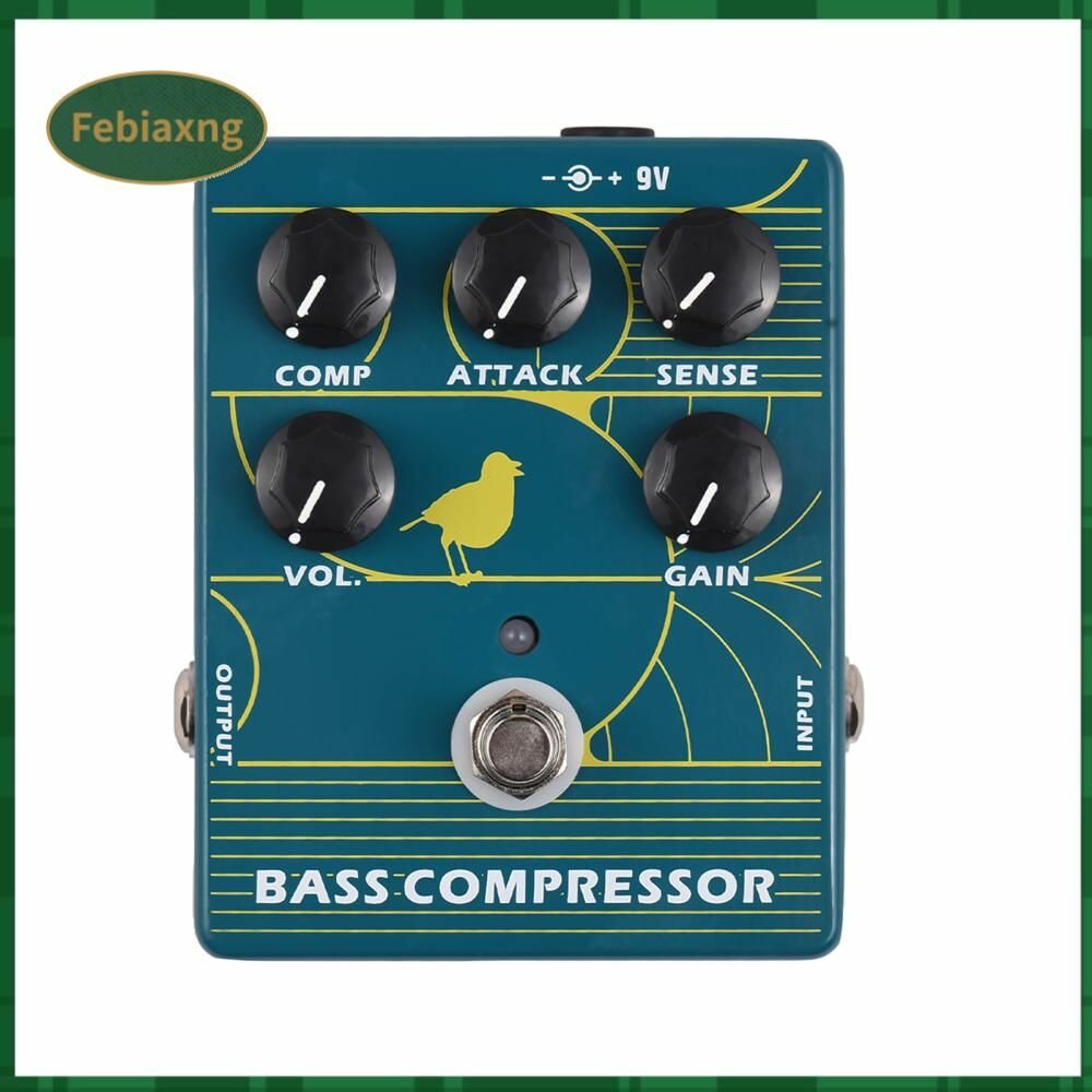 Эффект-педаль ZORY, оптический компрессор, многофункциональный инструмент для басовых гитаристов