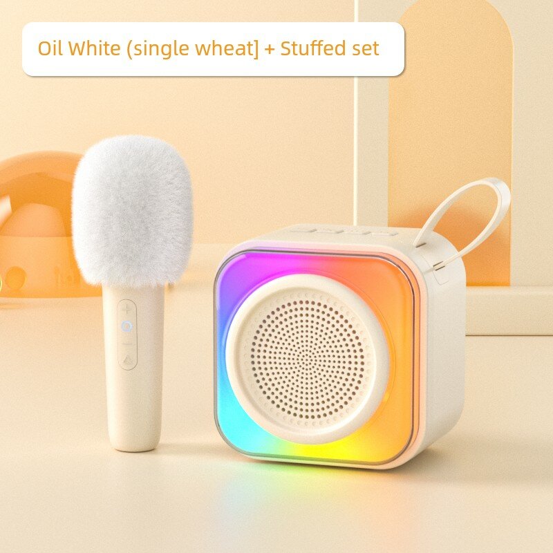 SOAIY SK22 Bluetooth-система для караоке с одним микрофоном и велюровым чехлом для домашнего KTV, семейное развлечение