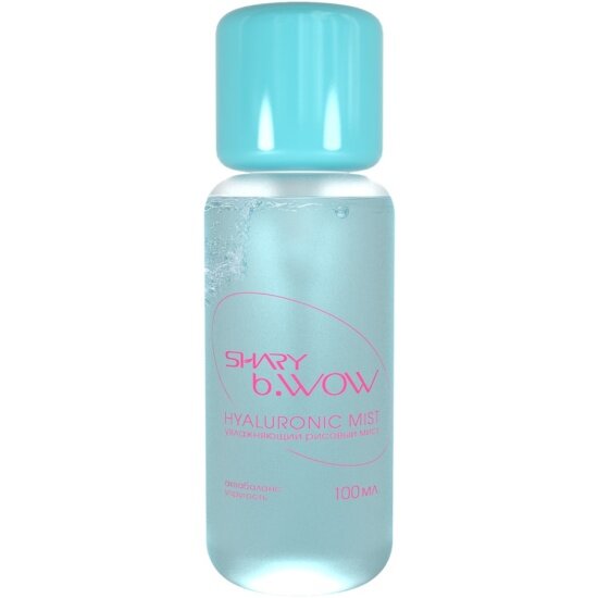 Мист для лица Shary увлажняющий, с рисовой водой и комплексом гиалуроновой кислоты 100 мл