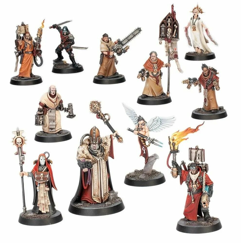 Набор Освятителей "Кровь и Рвение" для Kill Team / Kill Team Blood and Zeal Sanctifiers (Смола, Литье)