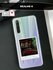 Чехол на Realme 6 / Реалми 6 с принтом Осенний палароид красный