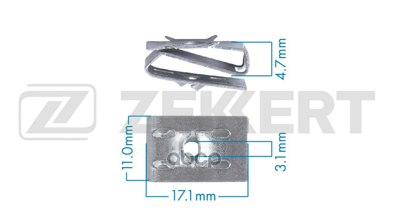 Зажим ZEKKERT BE-3658 Zekkert арт. BE3658