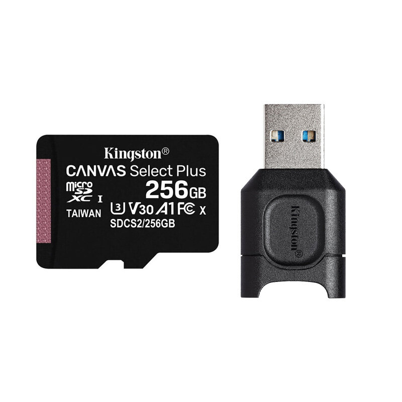 Считыватель карт Kingston 6358801, черный, компактный, USB 3.0