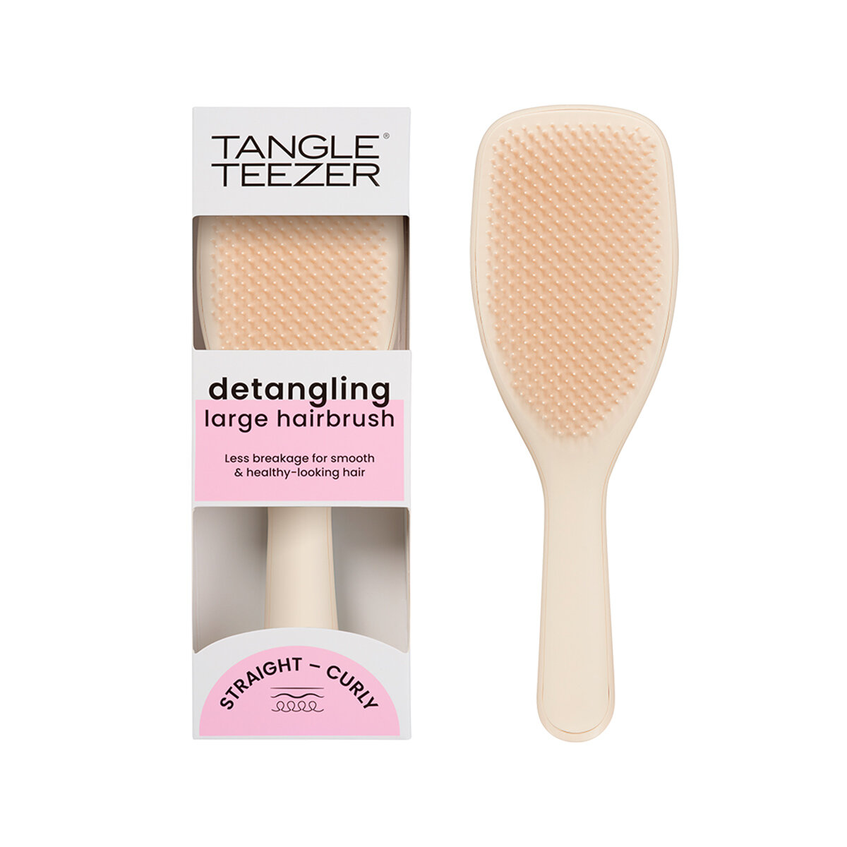 Расческа Tangle Teezer The Ultimate (Wet) Detangler Large Большая Cappuccino Капучино 2321