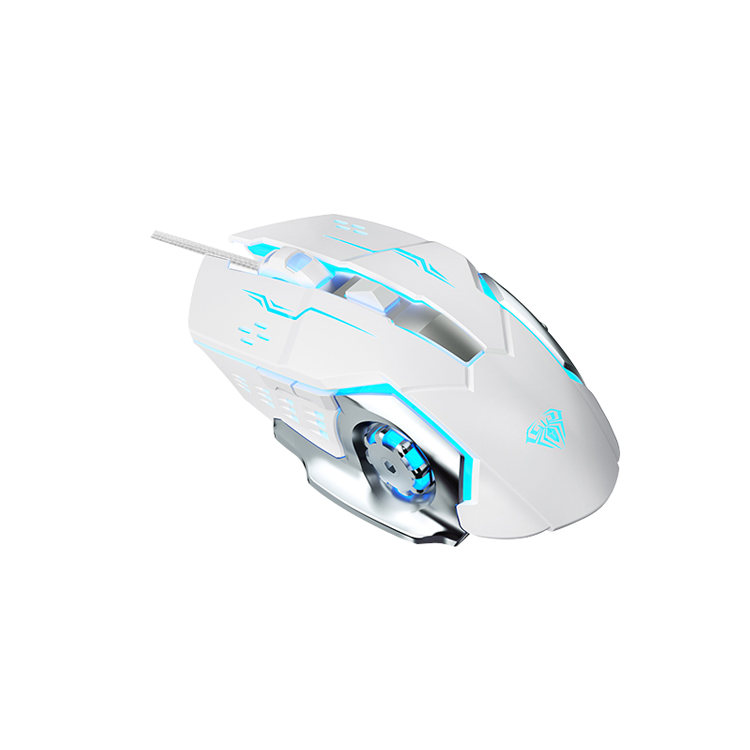 Мышь AULA 5789348, multicolor, игровая, высокая точность, RGB подсветка