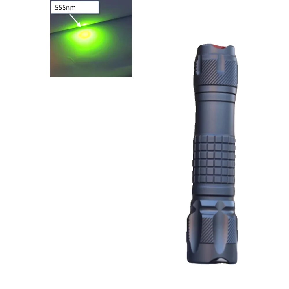 Elubor жёлтый/желто-зелёный лазерный сигнальный модуль для фонарика