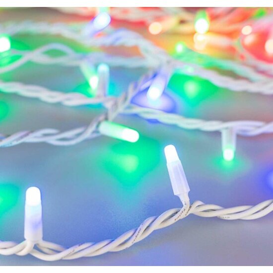 Уличная светодиодная гирлянда Ardecoled нить 24V разноцветная ARD-String-Pro-10000-White-100Led-Milk-Live RGB-DMX 031756