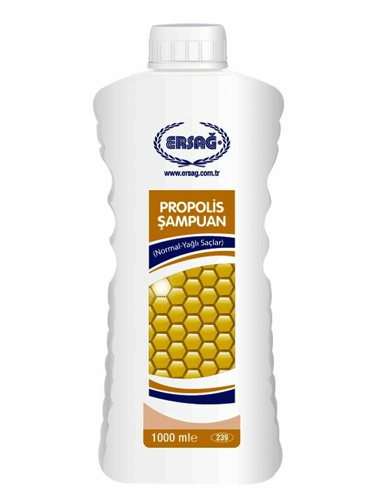 Ersag Шампунь С Прополисом (Для Нормальных И Жирных Волос)1000 Мл