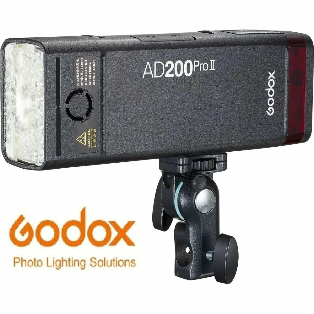 Godox AD200 Pro II Беспроводная камера TTL 2.4G, карманная вспышка, совместимая с Nikon Canon Sony Fuji Olympus X1T