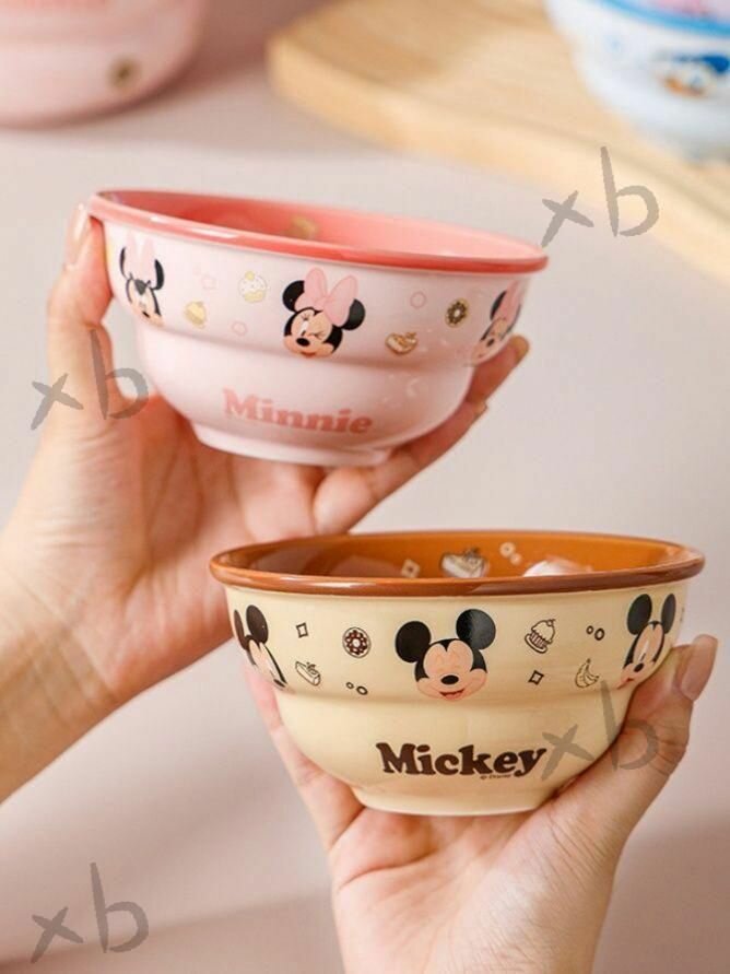 Набор столовой посуды Disney Mickey & Friends 4 предмета, для одного человека, с принтом Минни Маус