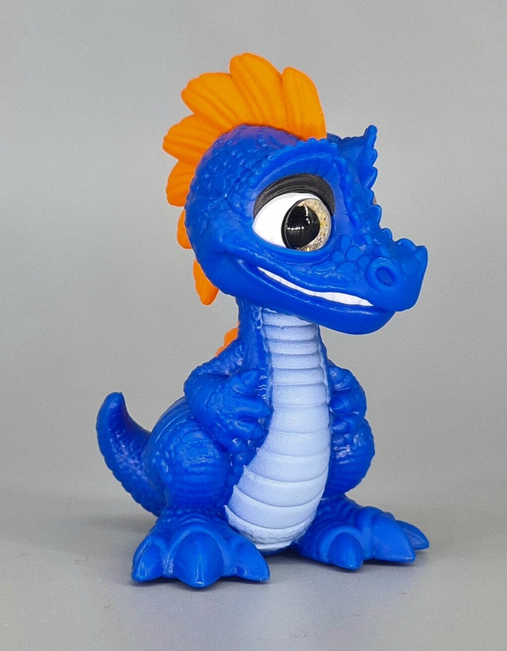 Фигурка дракончик уран - коллекционная серия Цветные Дракончики PROSTO TOYS Вкусно и точка, 2025 г