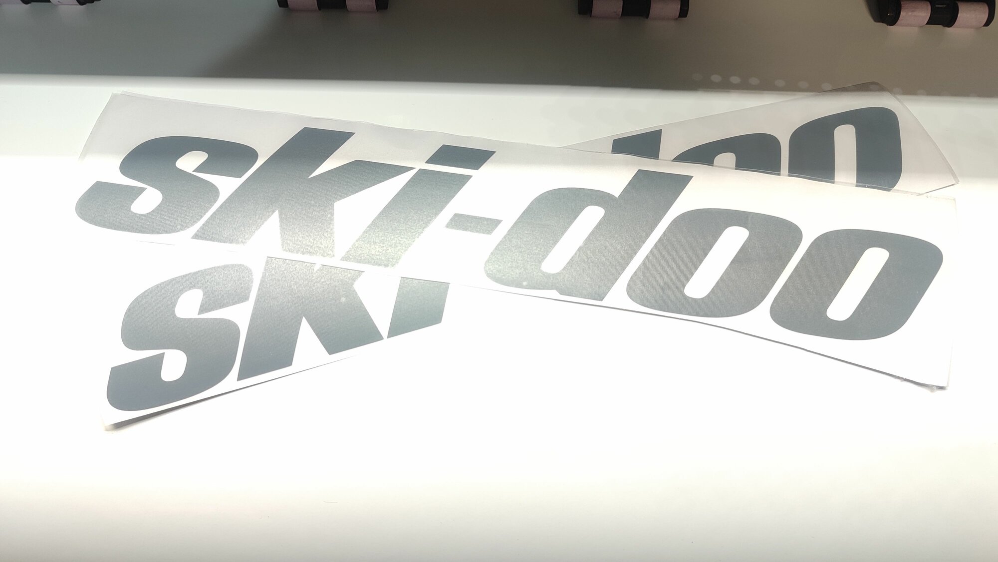 Наклейки для снегохода ski-doo BRP summit freeride (30см) 2 шт. #