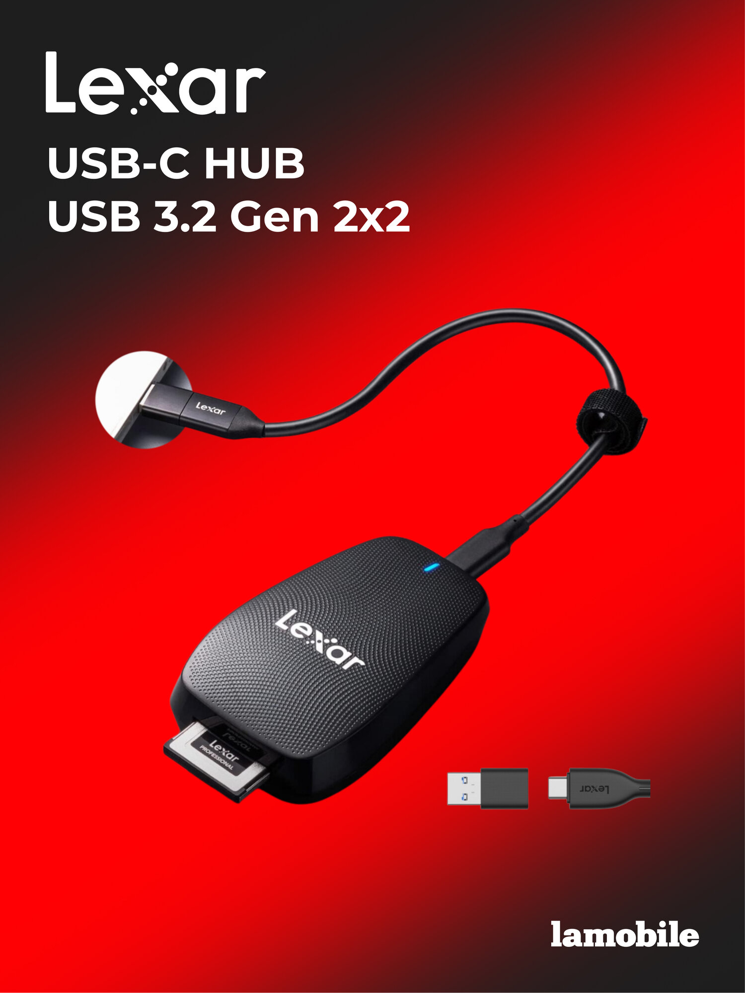 Картридер Lexar CFexpress Type B USB 3.2 Gen 2 2