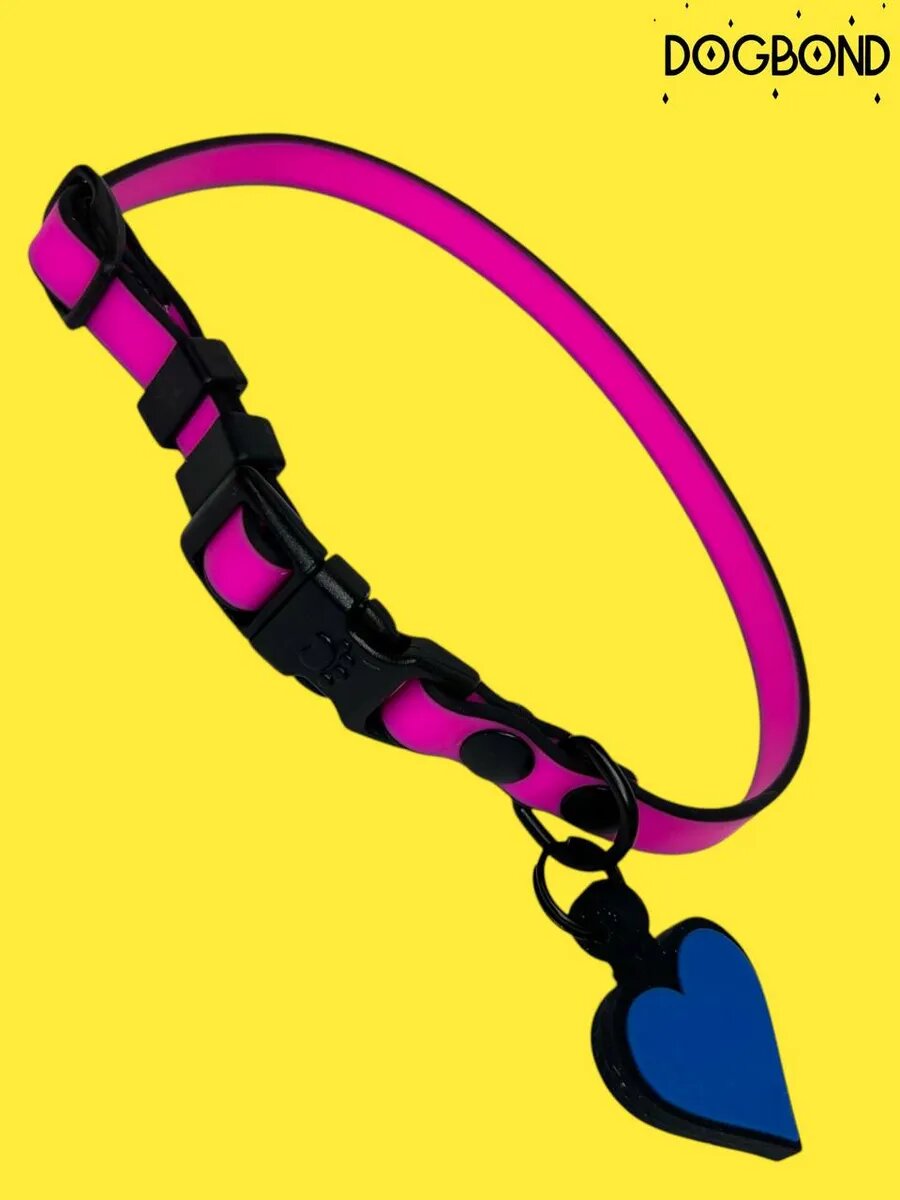 Dogbond Шнурок для адресника из биотана, 10 мм