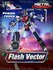 Метал Кард Бот. "Flash Vector" трансформатор 20см S3.