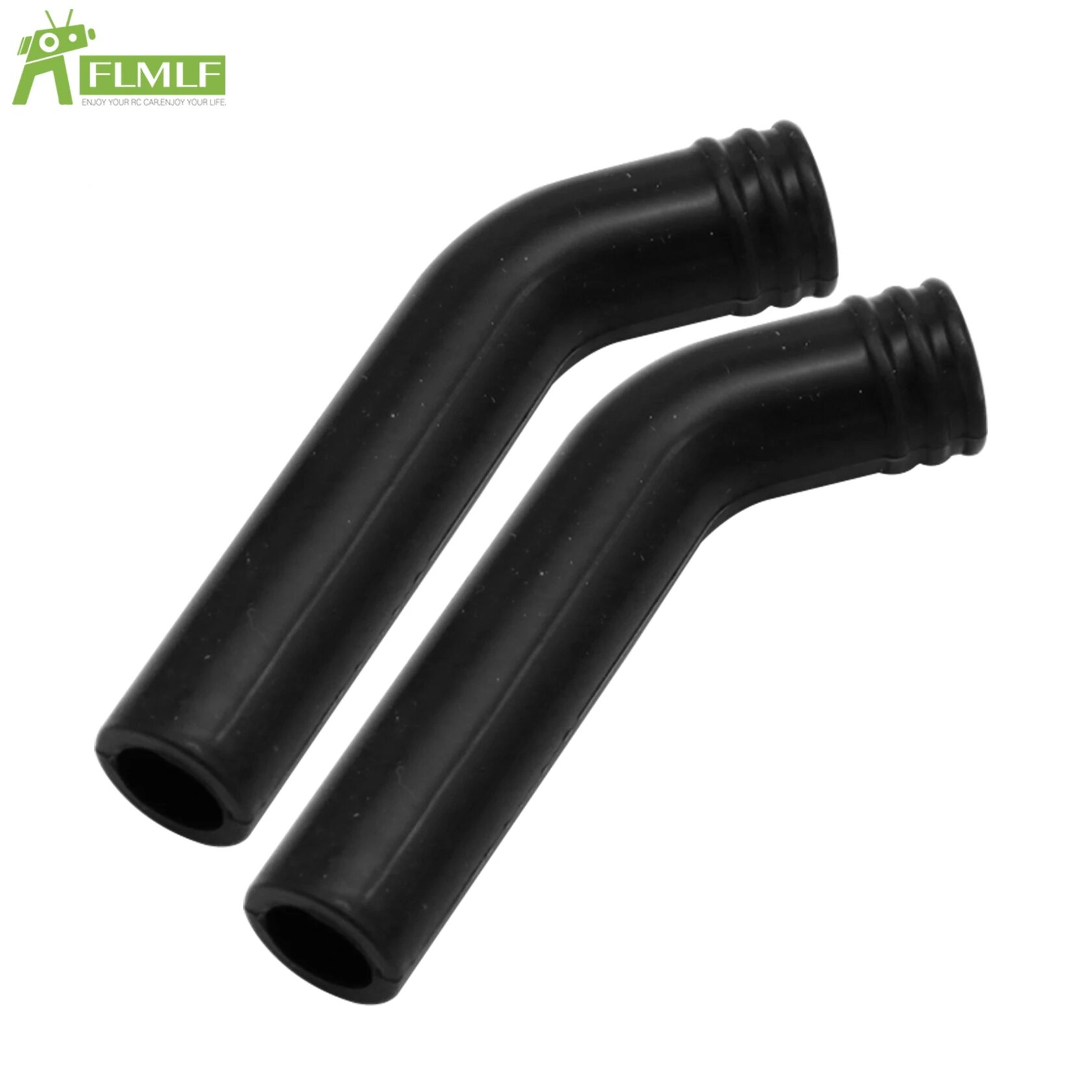 Удлинительная трубка выхлопной трубы для выхлопной трубы Whirlpool, подходит для 1/5 Losi 5ive-T ROFUN ROVAN LT King MotorX2, радиоуправляемые автомобильные детали 2PCS