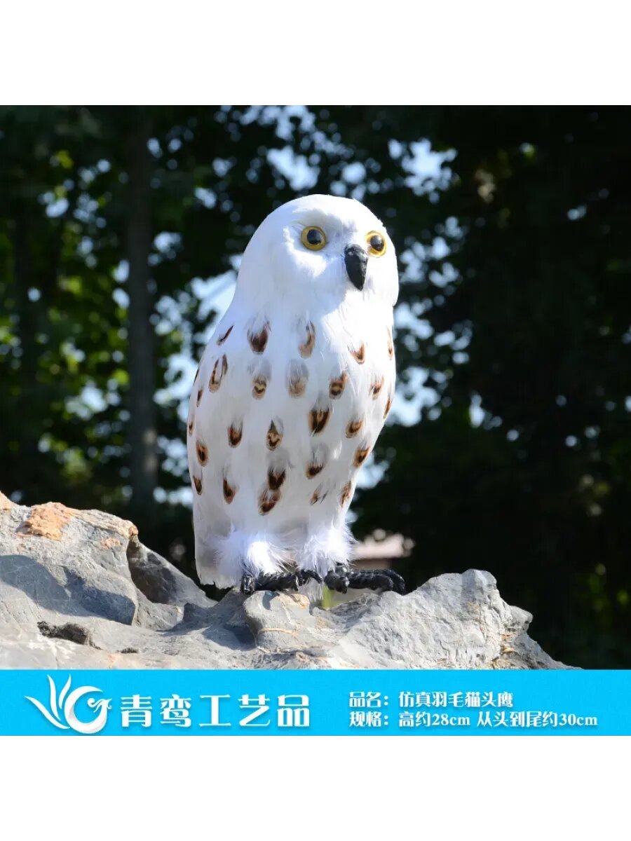 Сова белая крылья Другие материалы ремесла