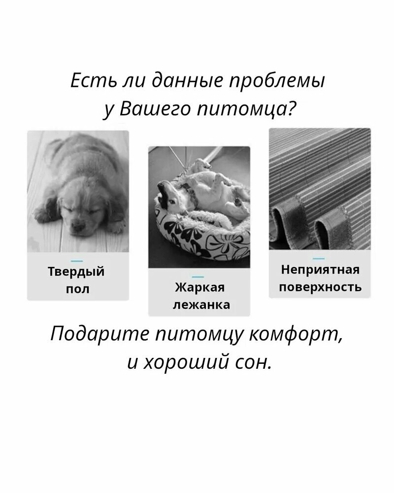 Лежак для животных — фото 1