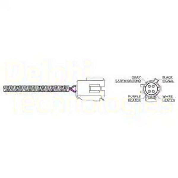 DELPHI ES20045-12B1 (04606950AB / 05033081AA / 05293037AA) лямбда-зонд
