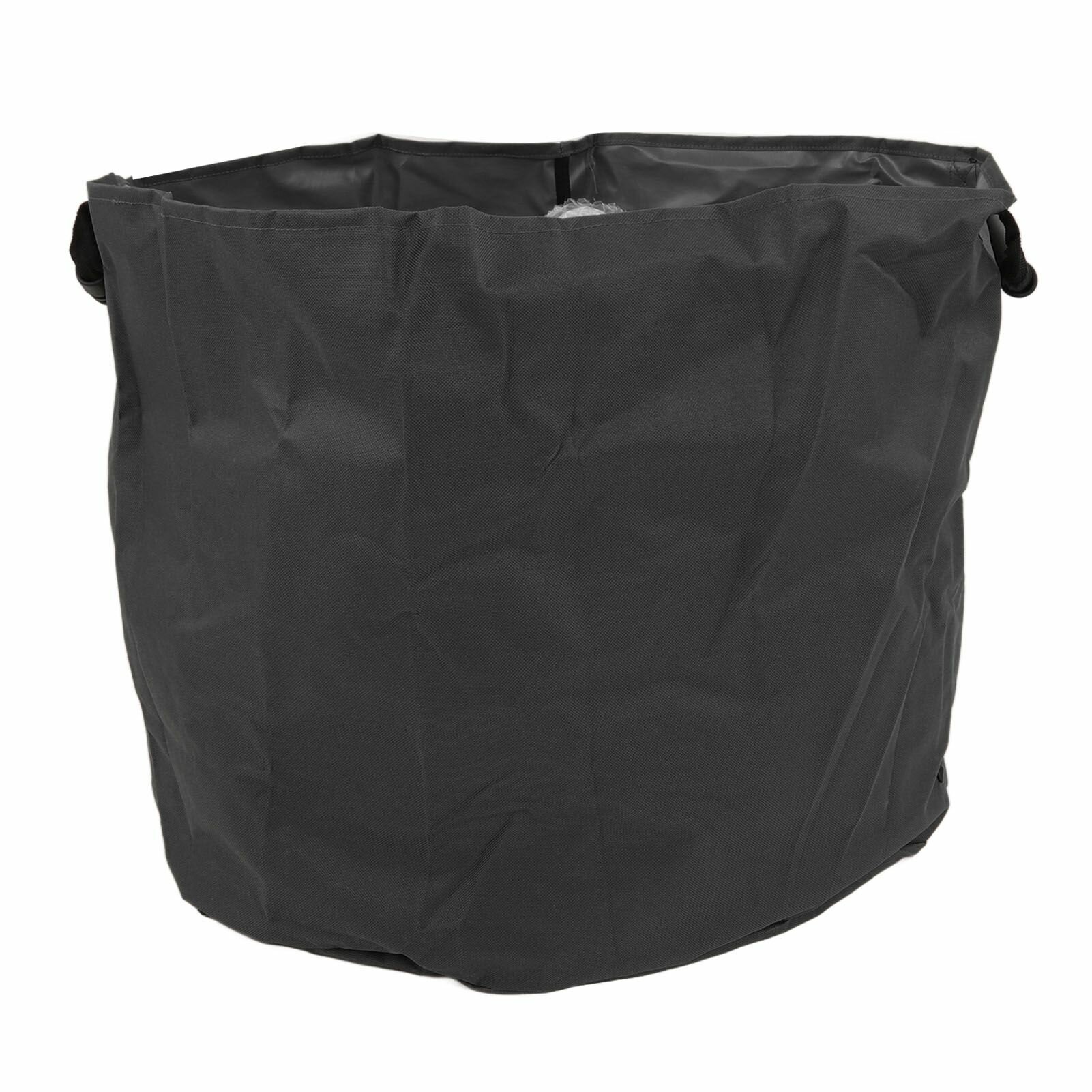 Домашний портативный мешок для хранения 600D Оксфордской ткани с мотивом осенних листьев, мешок для мусора для садовых растений и цветов, черный, большой размер