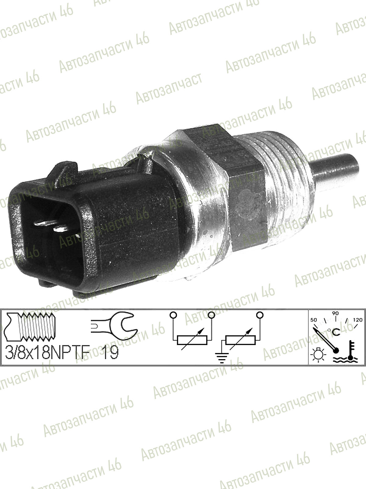 Датчик температуры охлаждающей жидкости Хундай Крета Hyundai Creta 1 2016 2020 ERA