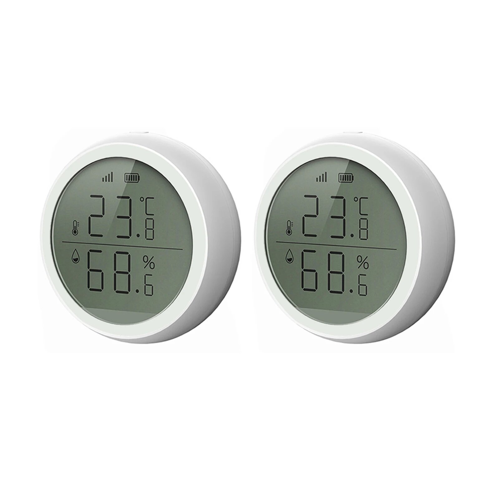 Tuya Zigbee 3.0 датчик температуры и влажности 2 PCS