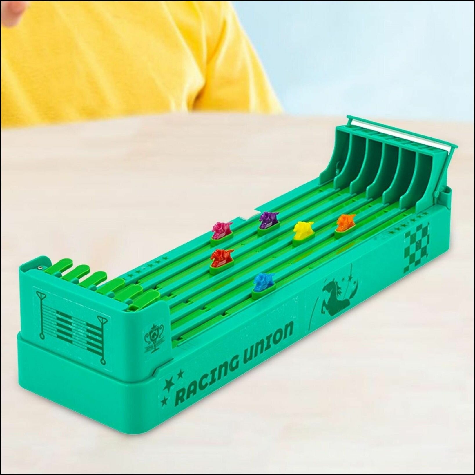 Классическая развивающая игрушка бестселлер, настольная игра Скачки на лошадях