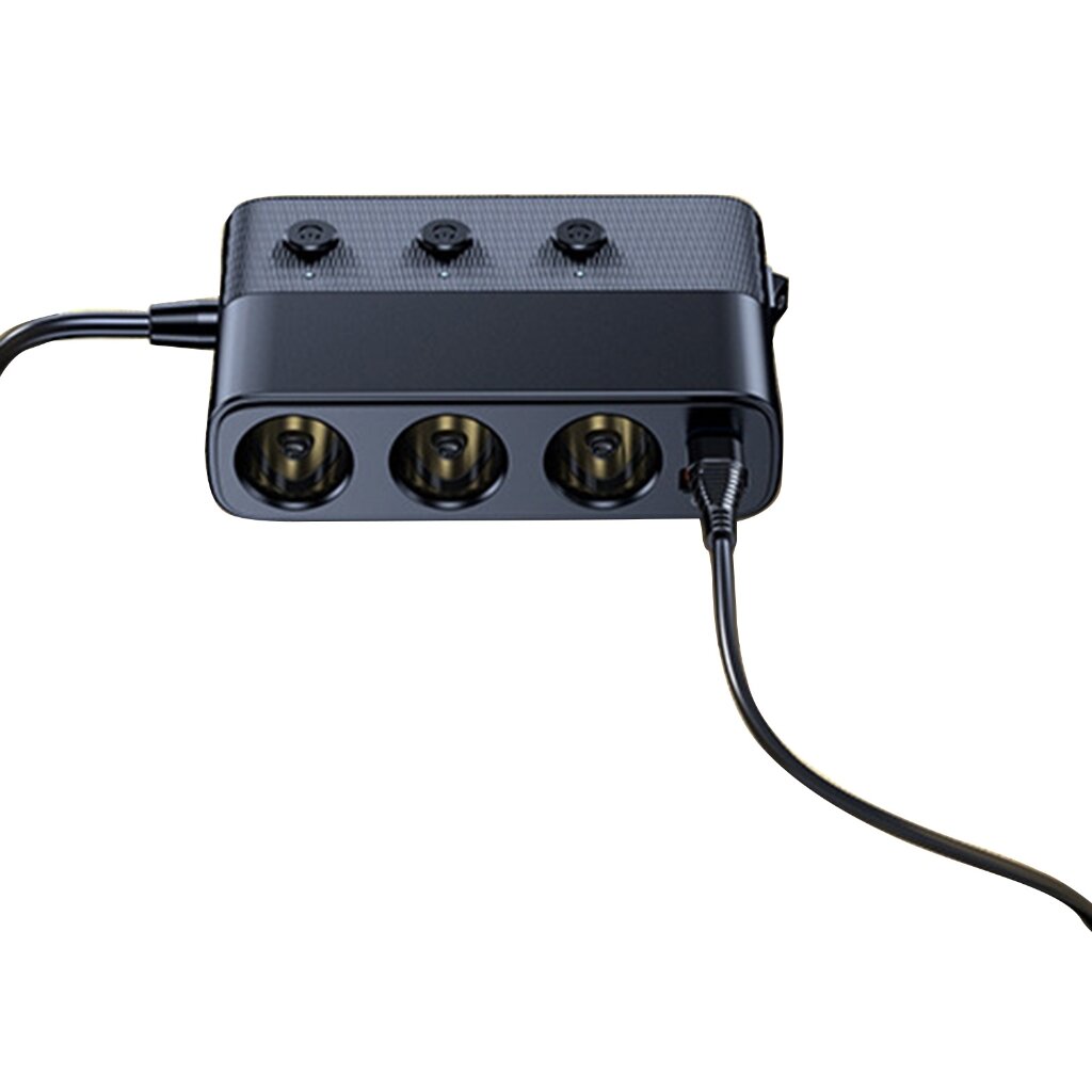 Автомобильная Быстрая Зарядка USB-разъем Splitter Power Socket ChargerAdapter Один На Троих