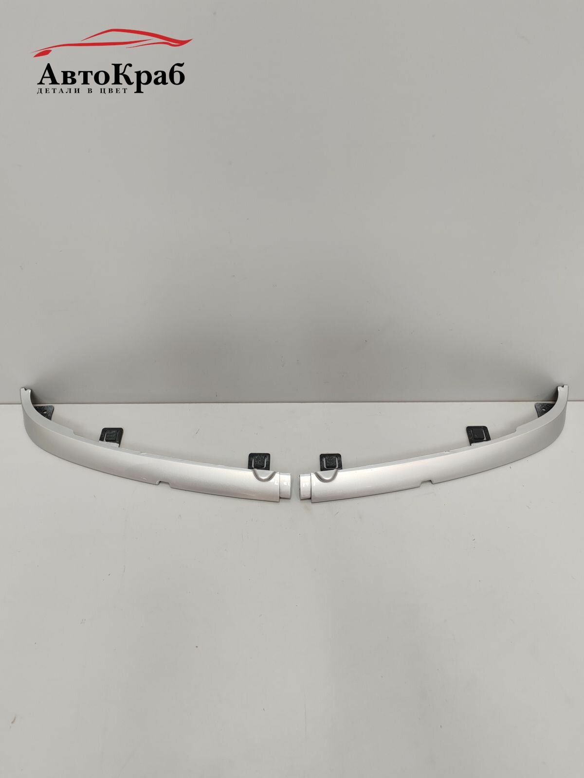 Реснички на фары в цвет для ВАЗ 2113 2114 2115, 690 - снежная королева, серебристый