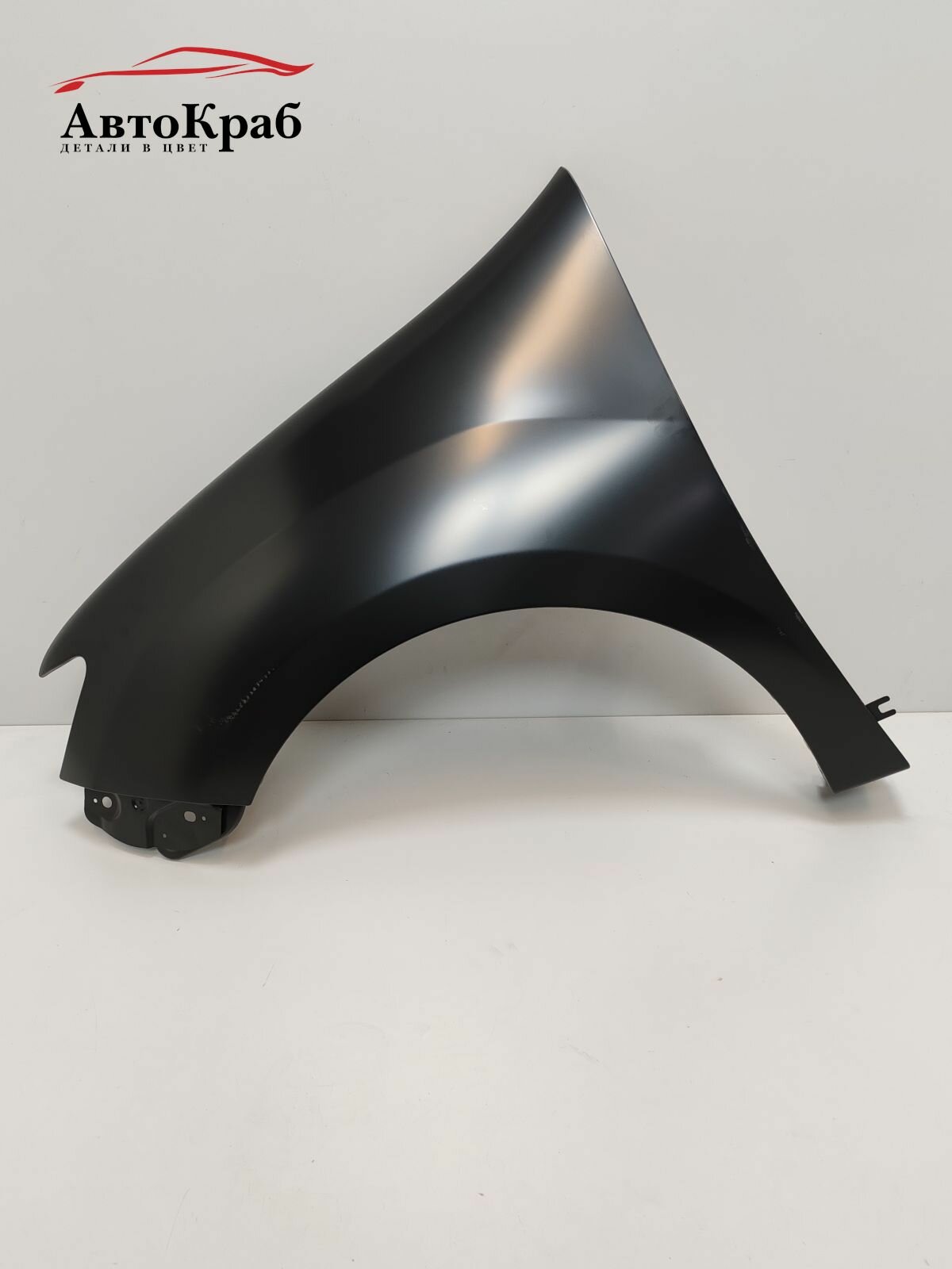 Крыло переднее левое без повторителя под покраску для Рено Логан 2 2014 - 2022 г.